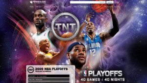 NBA on TNT 2009 Playoffs Myspace Layout Design | Daddy Design