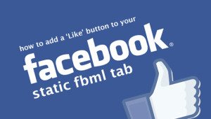 How to add a ‘Like’ Button to your Facebook Static FBML Tab | Daddy Design