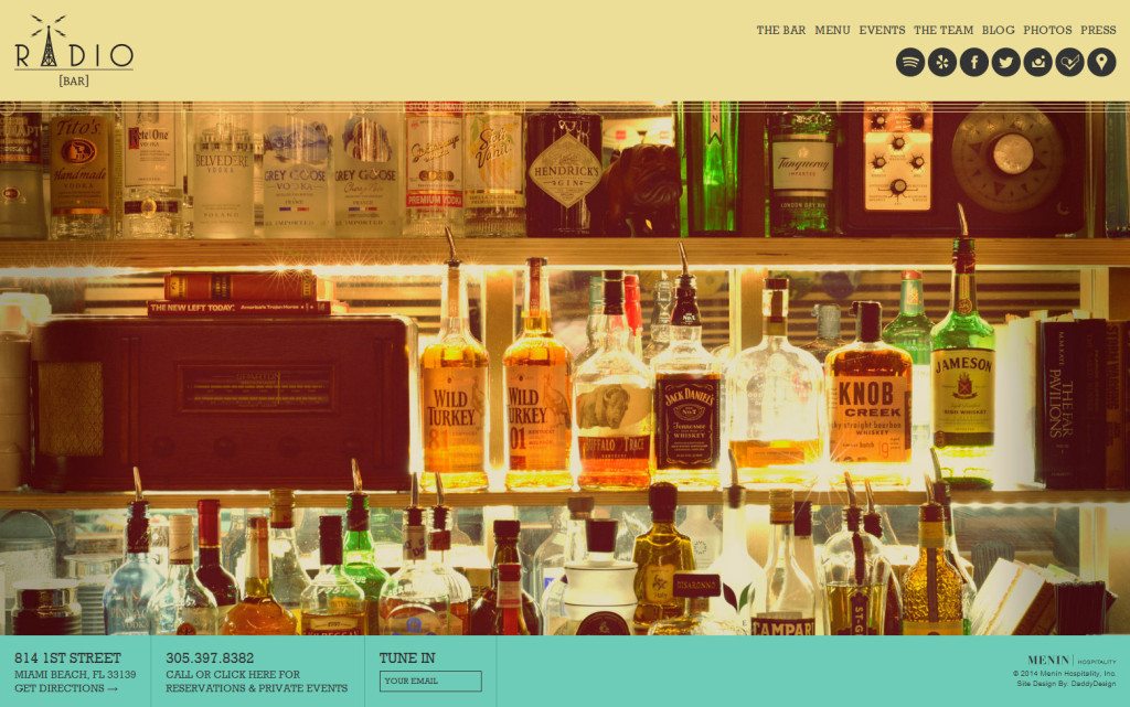 Radio Bar | Daddy Design