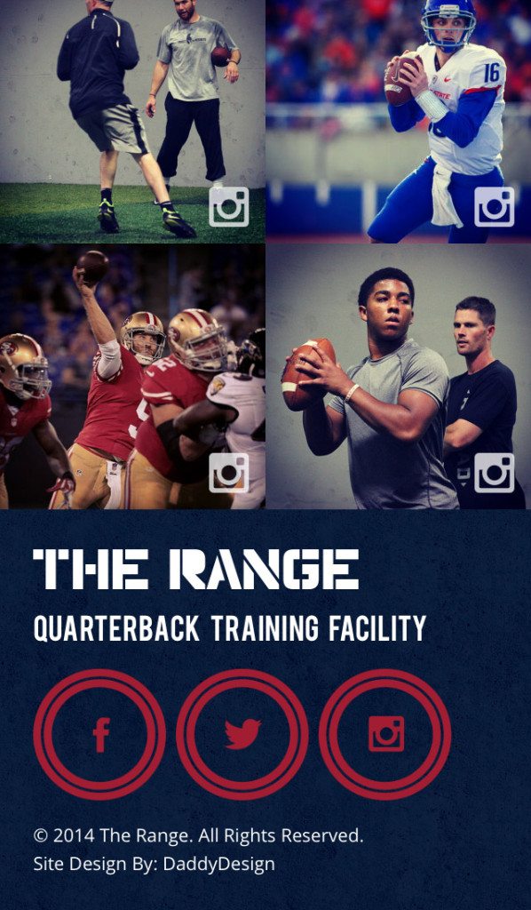 The Range | Wordpress Football Website | Daddy Design