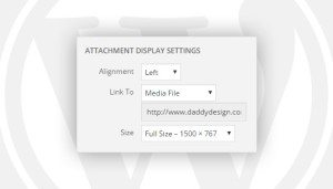 How to Change the Default Attachment Display Settings in WordPress ...
